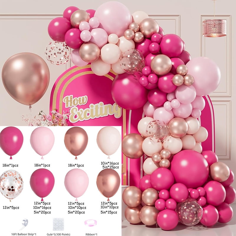 Birthday Party Balloon Set Scene Layout Goddess Day First Birthday ...