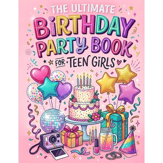 Birthday Party Book For Teen Girls - Fun Games, Creative Activities ...