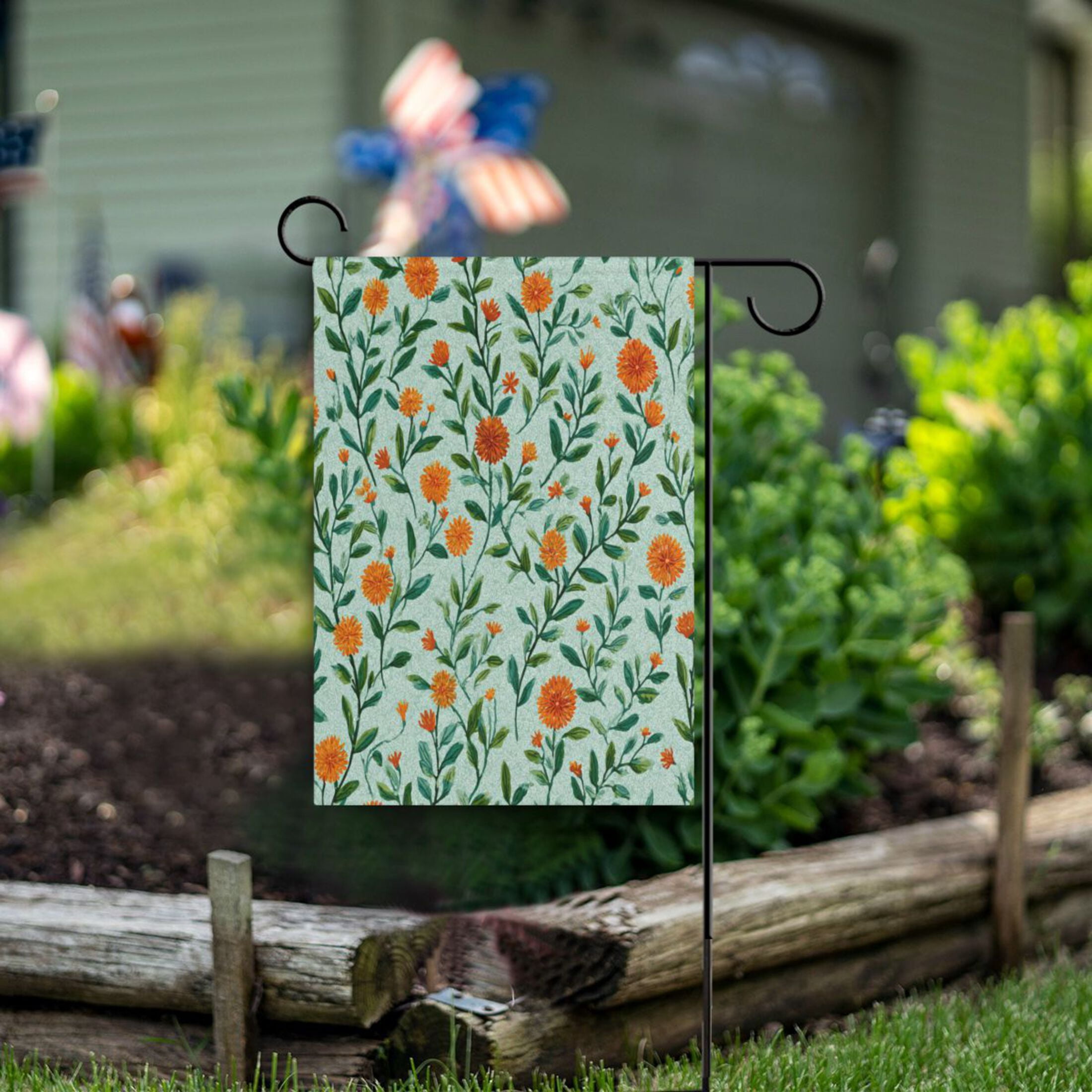 Birthday Party Garden Flags Outdoor Patio Decoration Flags 12x18in ...
