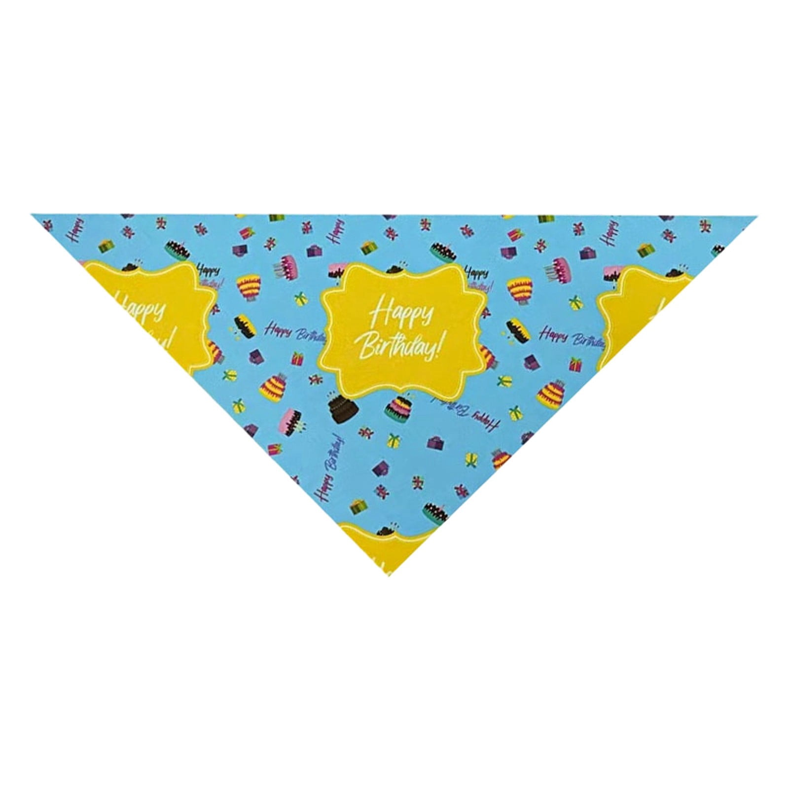 Birthday Party Headscarf for Festive Celebration Scarf Designed Medium ...