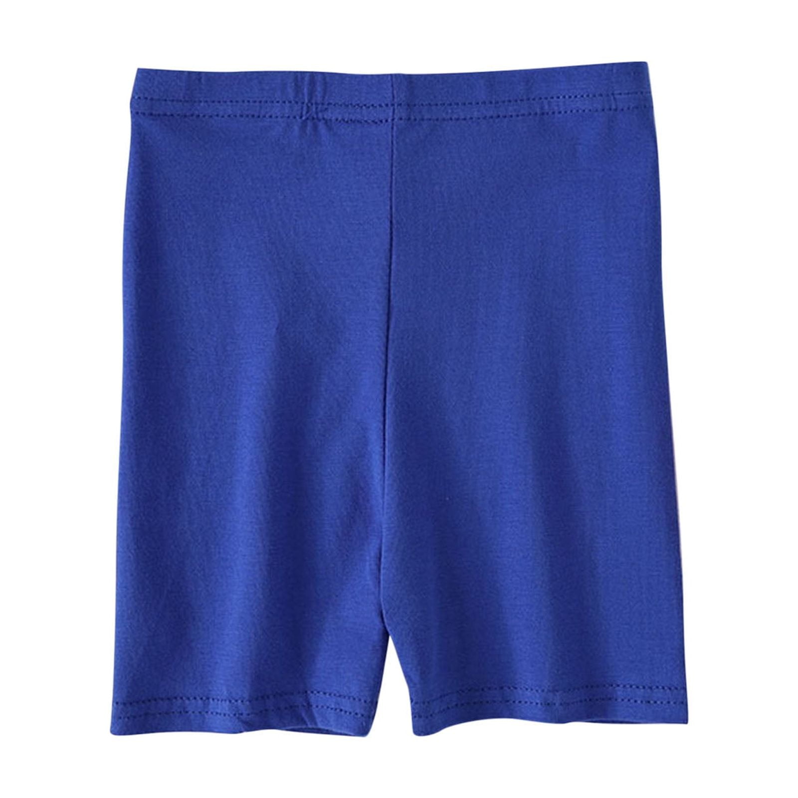 Birthday Party Leggings Shorts for Girls, High Waisted, Solid Color ...