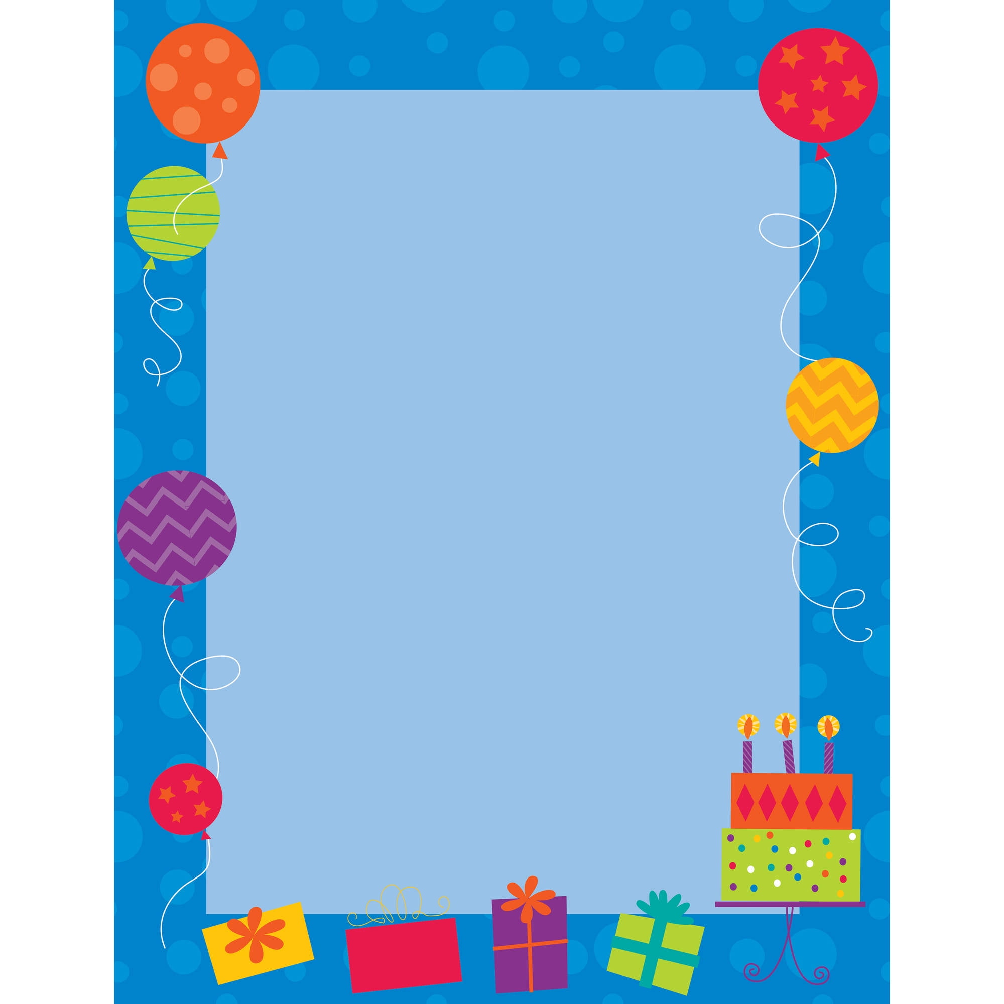 Birthday Party Letterhead - Walmart.com