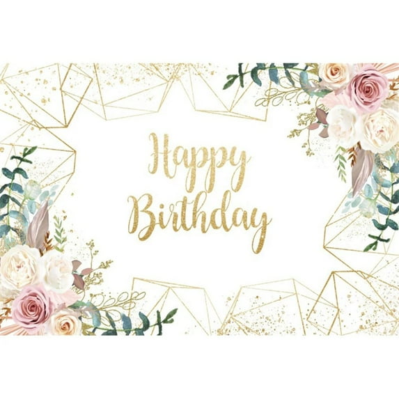 Birthday Party Pink Butterfly Photo Backdrop Family Newborn Christening ...