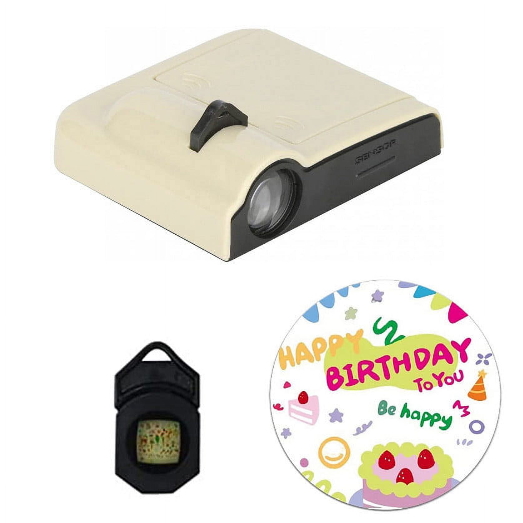Birthday Party Projector Lamp-Round Graffiti Birthday Projector Lamp ...