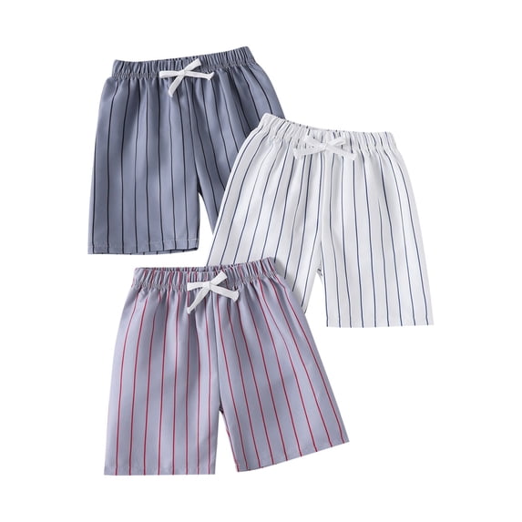 Birthday Party Shorts for Boys, Hawaiian Print, 85% Nylon 15% Spandex ...