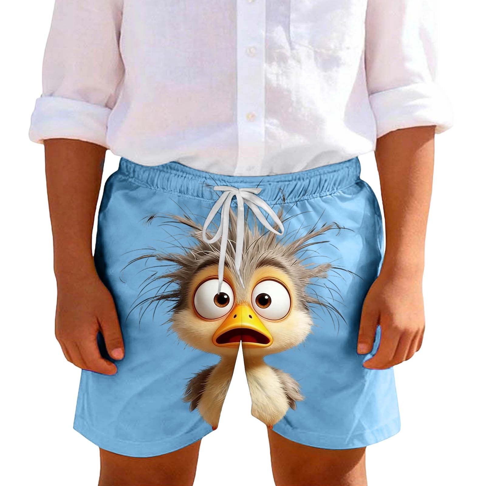 Birthday Party Shorts for Kids, Solid Color or Cute Print, Breathable ...