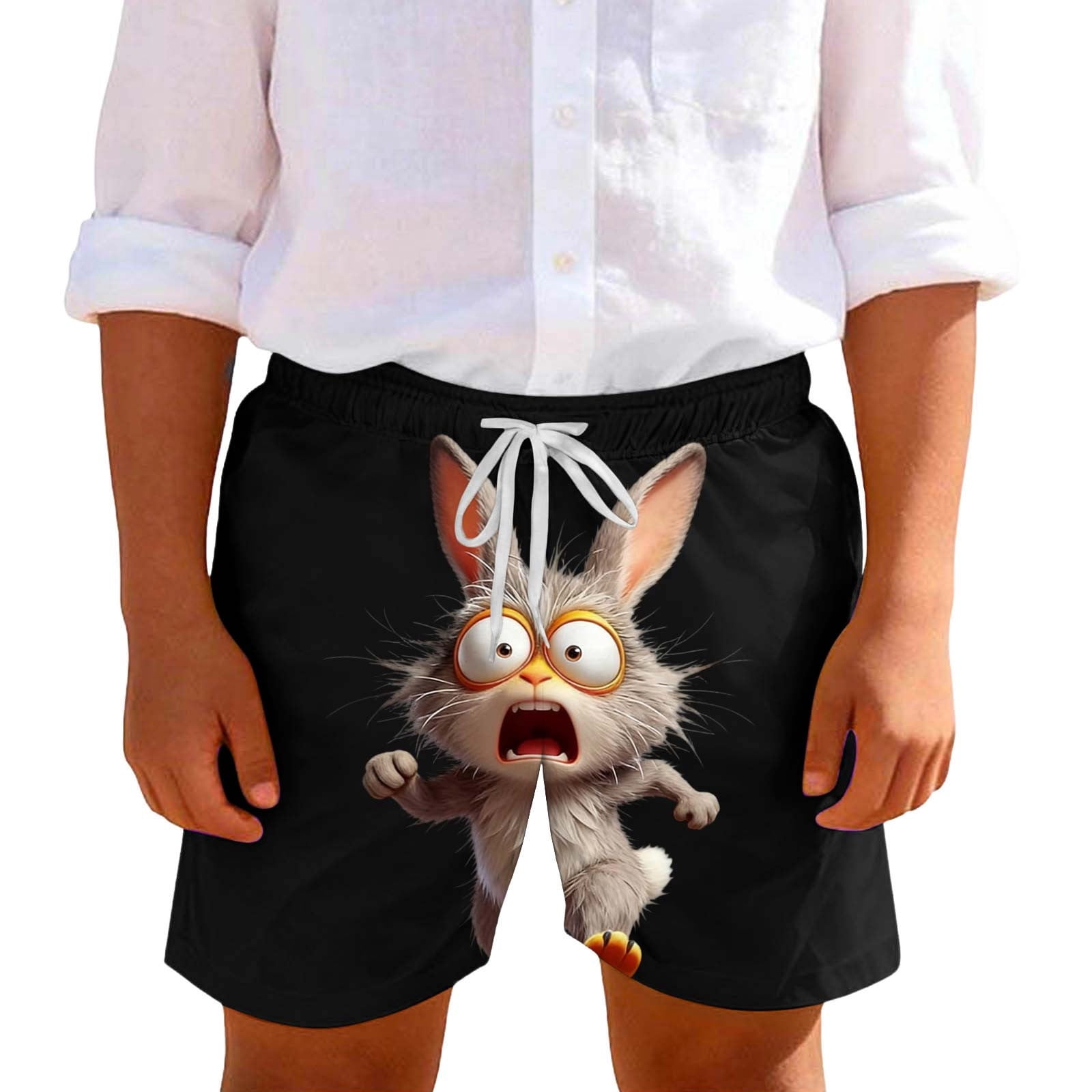 Birthday Party Shorts for Kids, Solid Color or Cute Print, Breathable ...