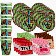 Amscan Brown Plastic Party Supply Sets, (50 Pieces) - Walmart.com