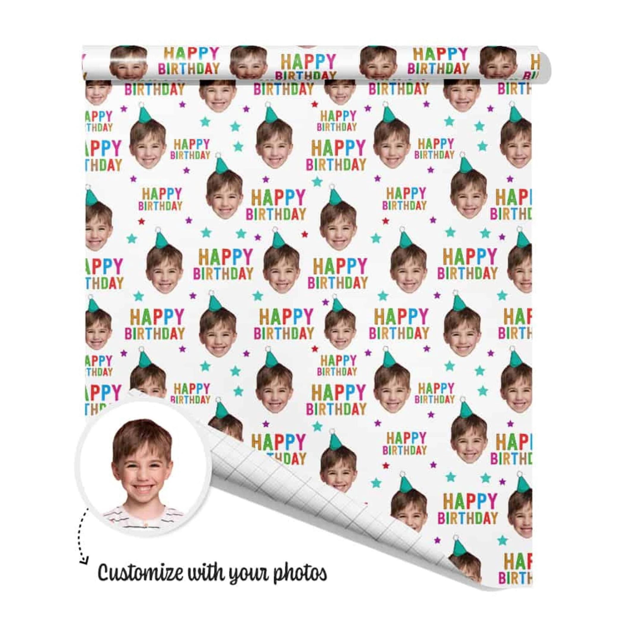 Birthday Party Wrapping Paper, Wrapping Paper Gift Wrap, 30x36 Inches ...