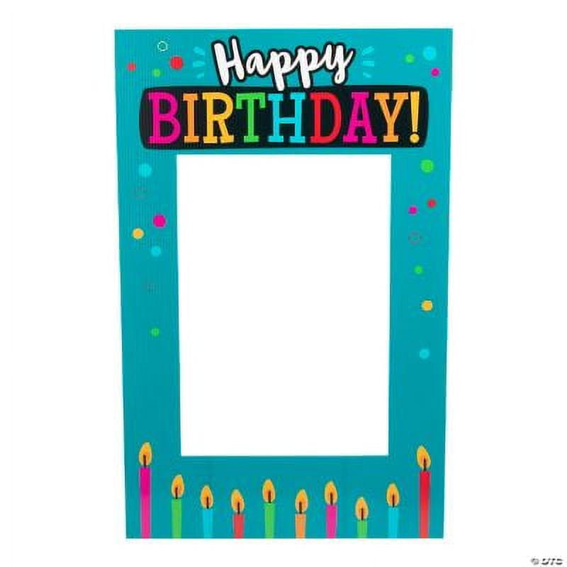 Birthday Photo Booth Frame Outdoor Yard Sign, Birthday, Party Decor, 1 ...