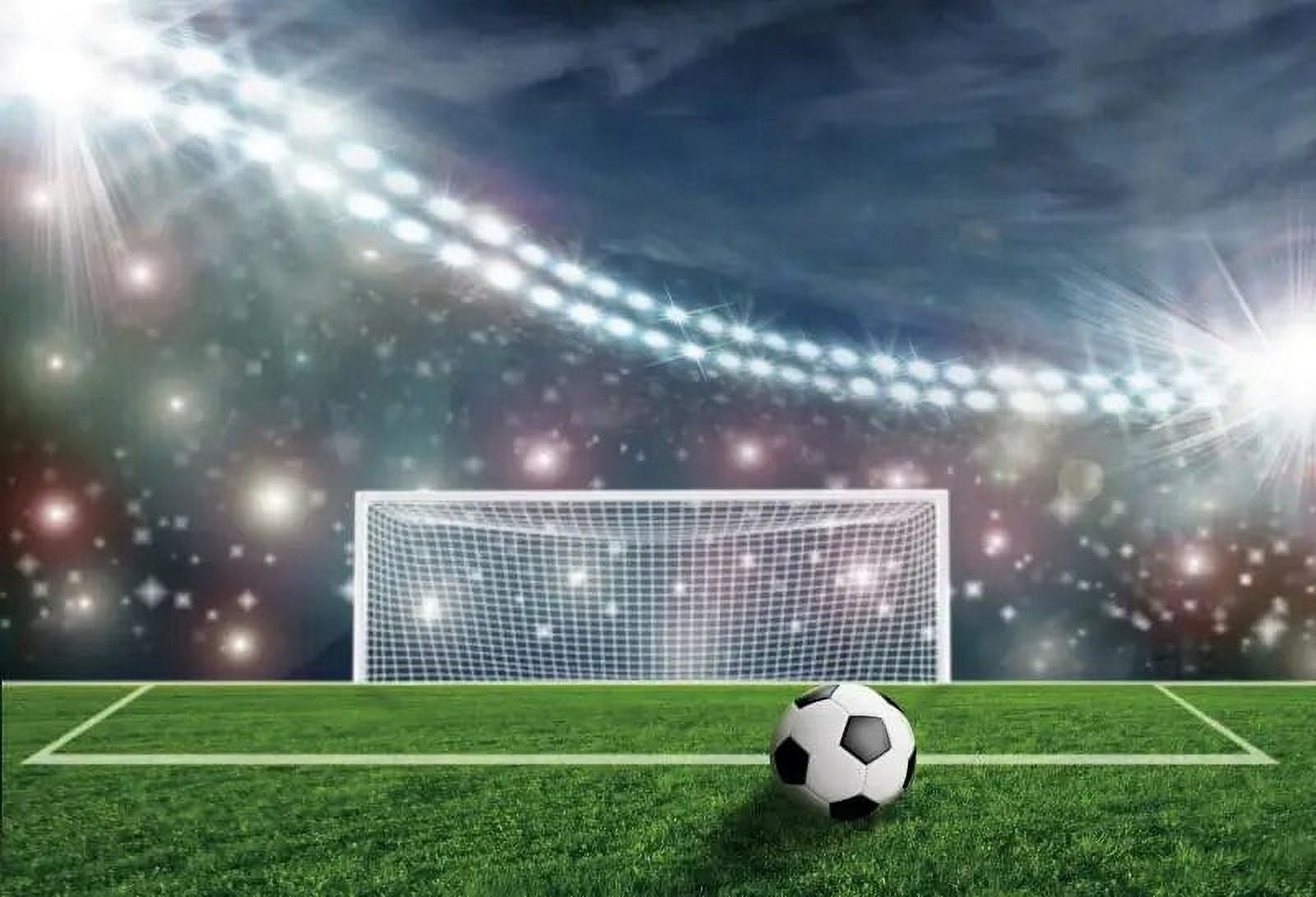 Birthday Photocall Backgrounds Football Soccer Field Grassland Stadium ...