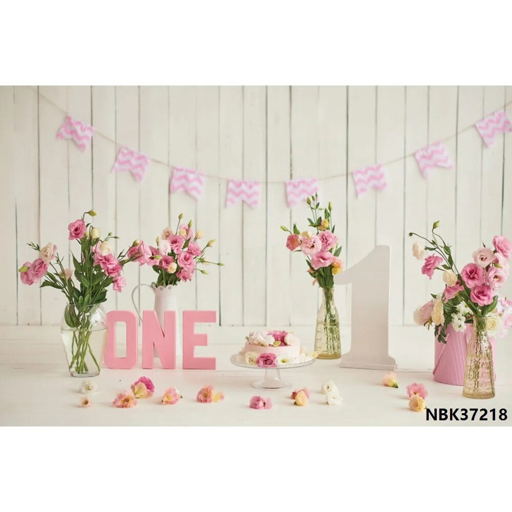 Birthday Photophone White Clouds Stars Hot Air Balloon Gifts Baby ...