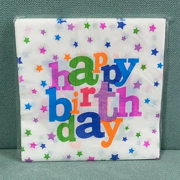 Keep Unique Roses Paper Napkins, Birthday Printed Flower Floral ...