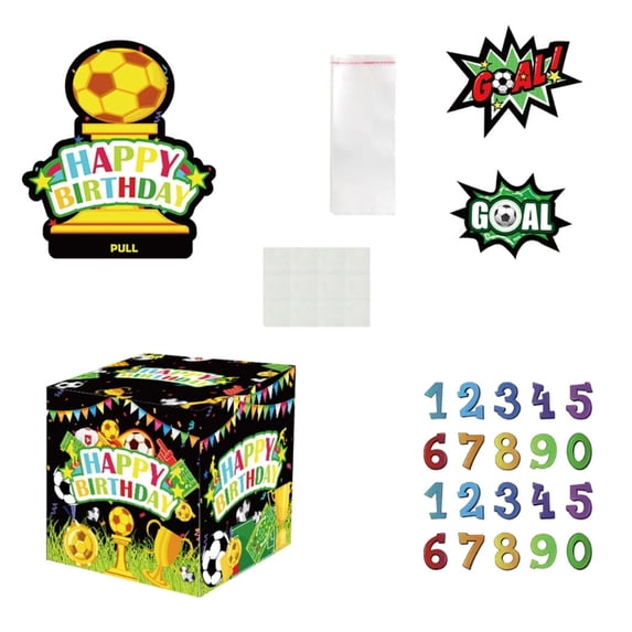 Birthday Present Money Pull Box For Sports Themed Parties And ...