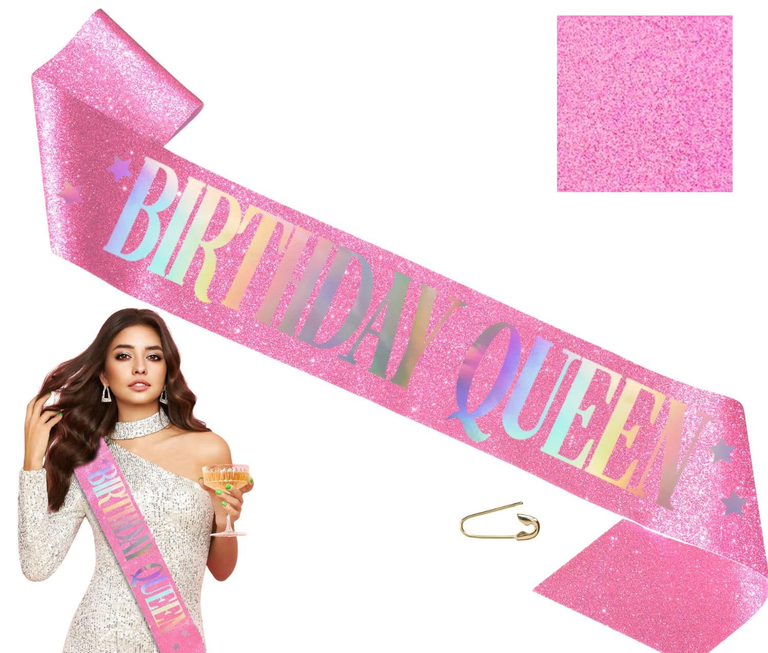 Birthday Queen Sash. "Birthday DHF10 Queen" Sash - Birthday Sash for ...