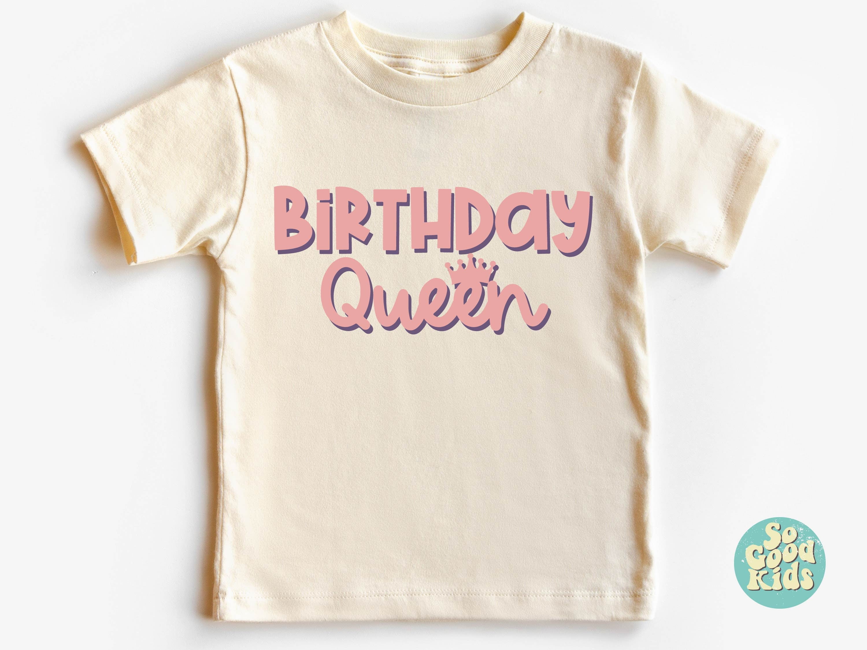 Birthday Queen Shirt, Toddler Birthday Party Shirt, Birthday Girl Shirt, Kids Birthday, First ...