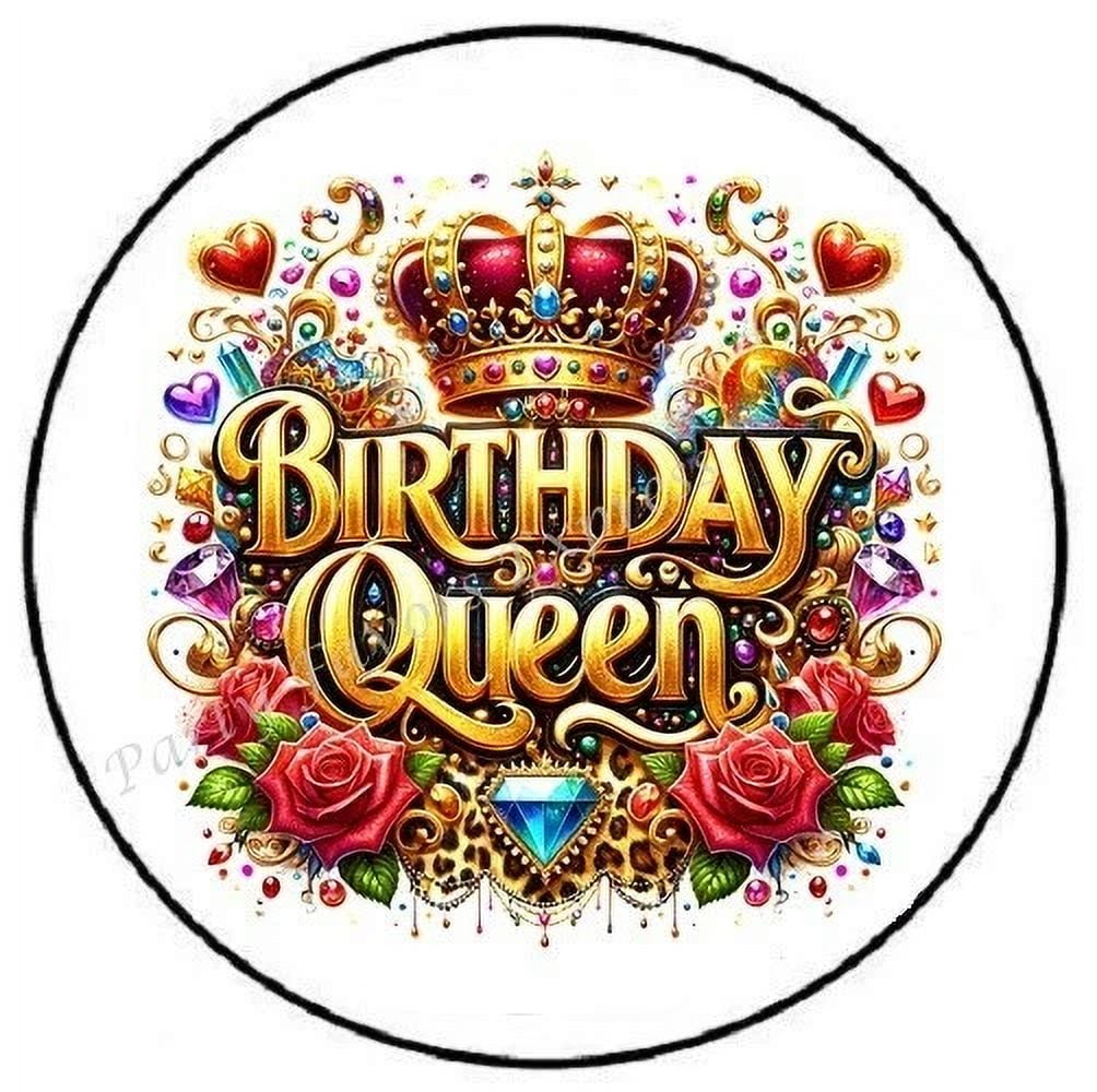 Birthday Queen Stickers Party Favors Phone Decal Water Bottle Stickers ...