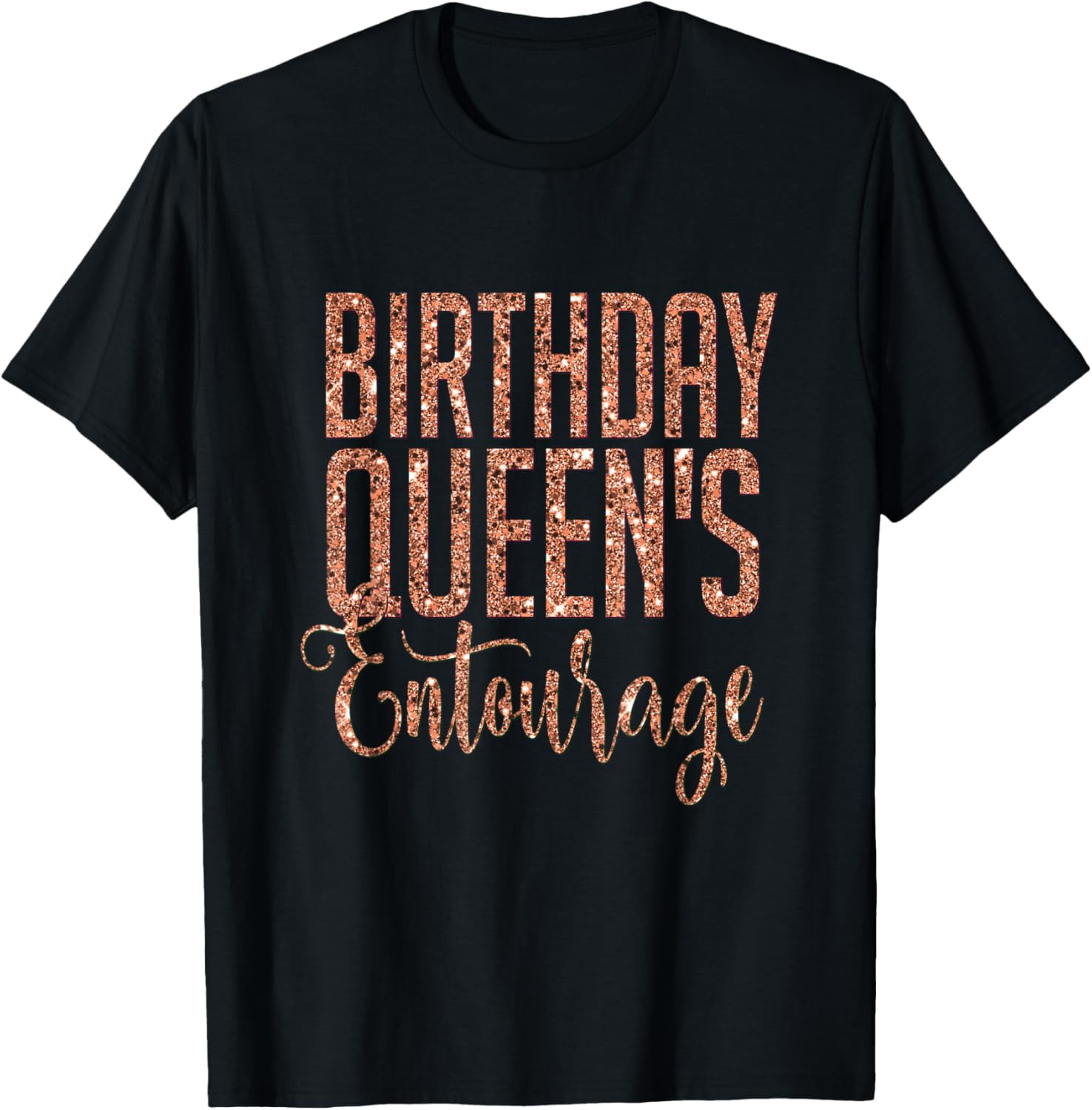 Birthday Queens Squad Gift Rose Squad Crew T-Shirt - Walmart.com
