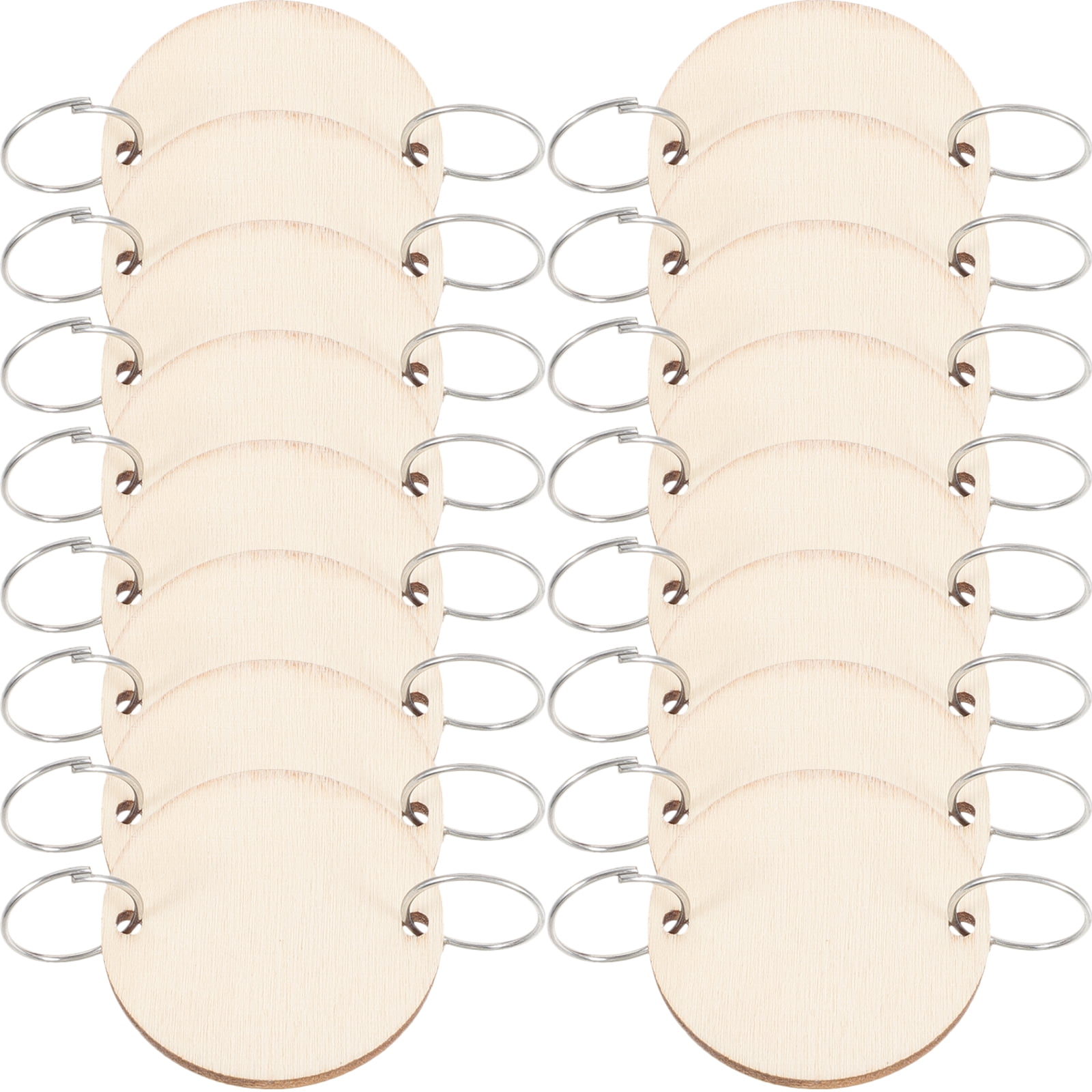 Birthday Reminder Calendar Board 50 Pcs Label The Sign Bamboo Wooden ...