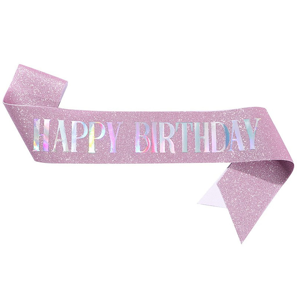 Birthday Sash Birthday Party Decoration Birthday Party Costume ...