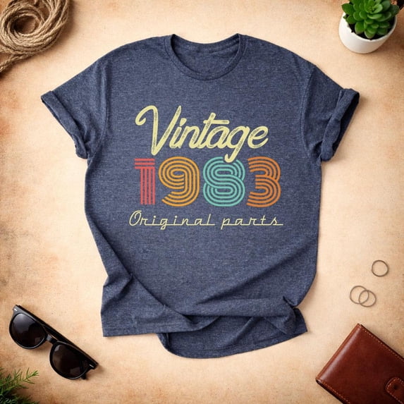 Birthday Shirt Classic Retro Tee Timeless Gift - Walmart.com