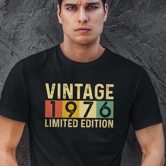 Birthday Shirt Retro 50th Birthday Limited Edition - Walmart.com