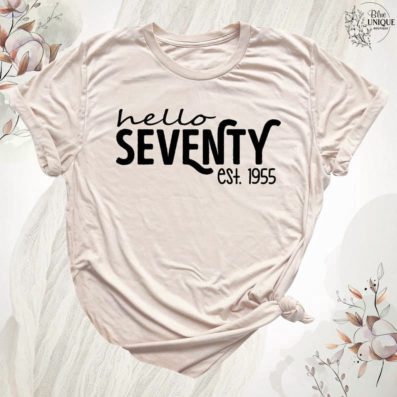 Birthday Squad 1955 Shirt, Hello Seventy Birthday Party Shirt, 70Th ...