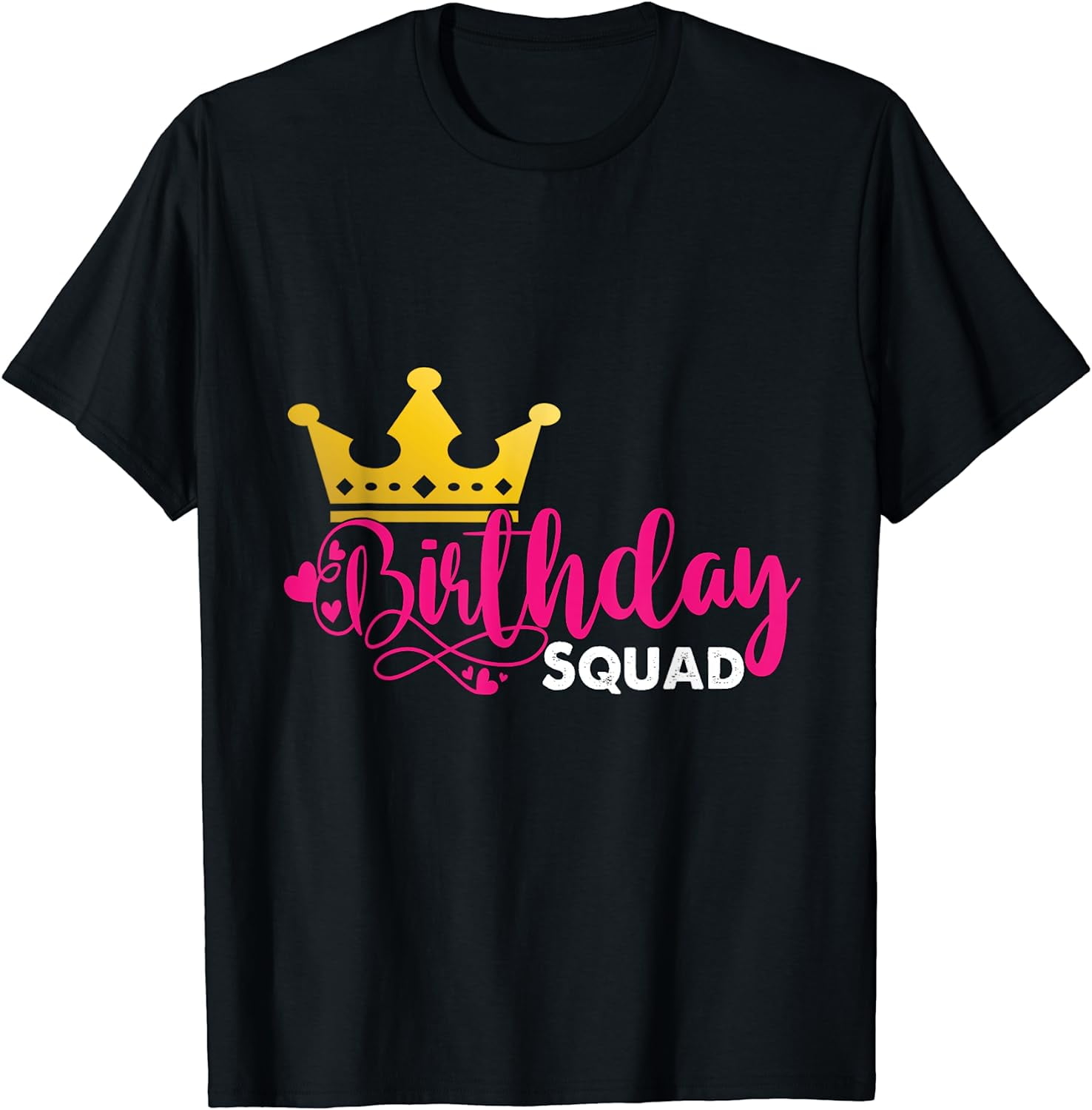 Birthday Squad Birthday Party Funny Gift Men Women Girls Kid T-Shirt ...