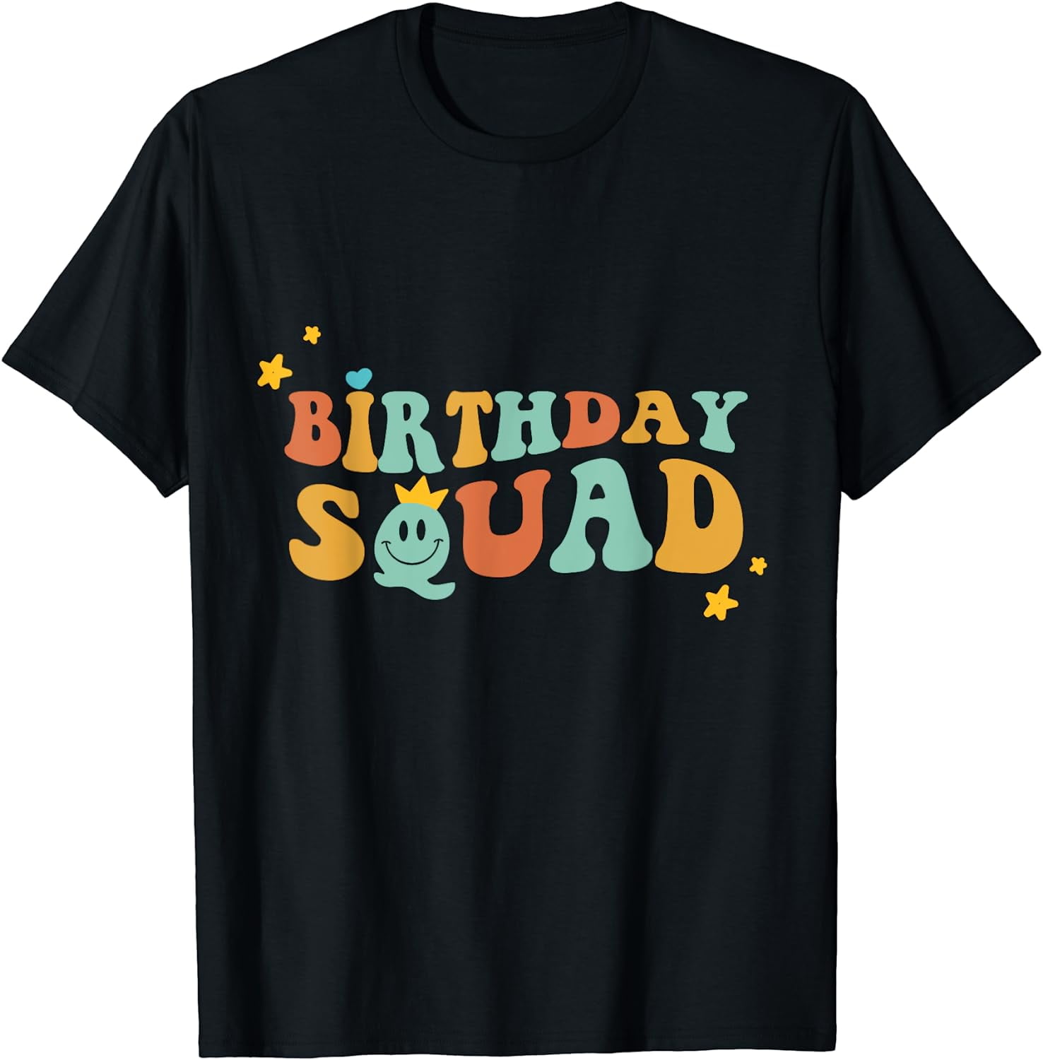 Birthday Squad Birthday Party Funny Gift wife Women Girls T-Shirt ...