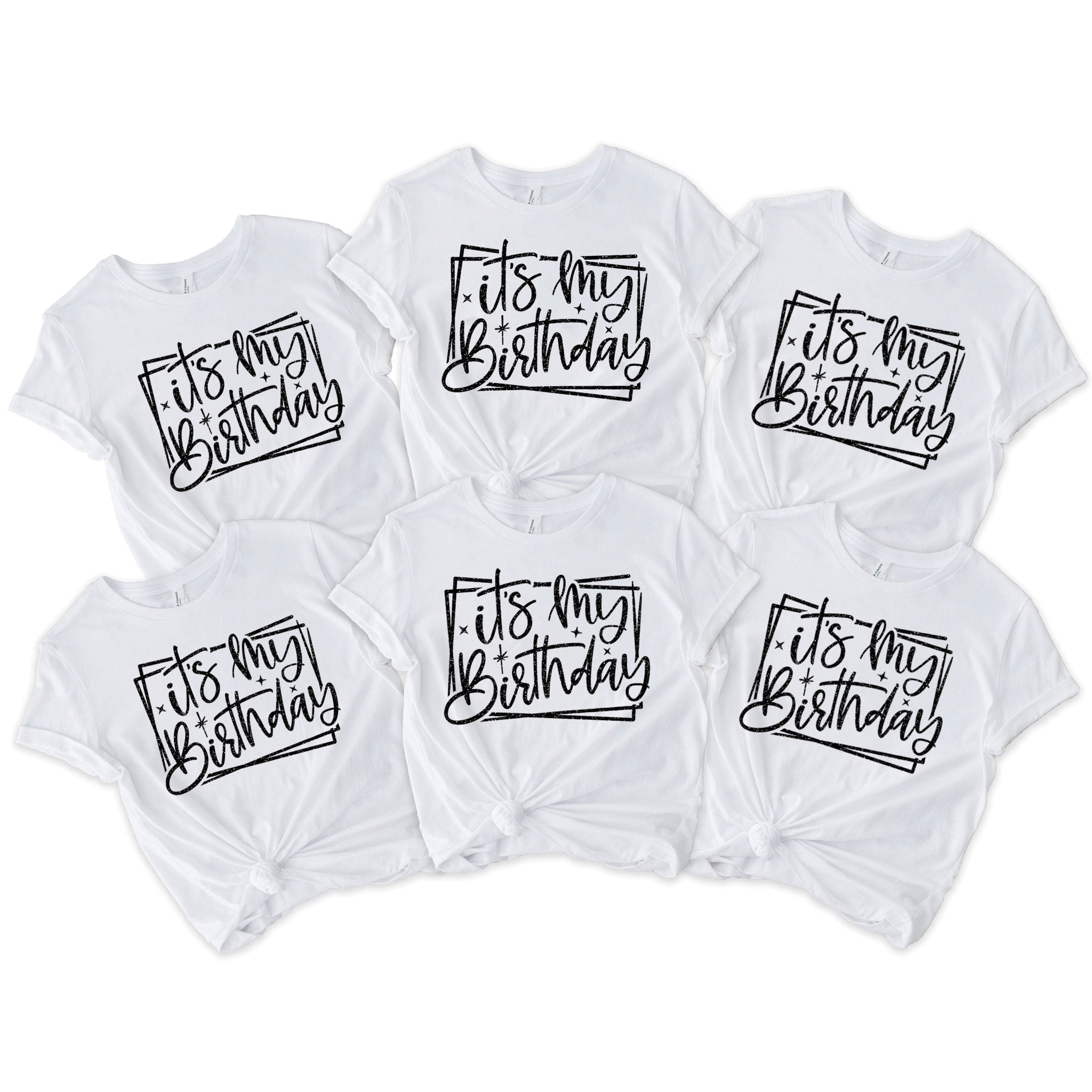 Birthday Squad Shirts – Group Party Tees – It’s My Birthday Shirt ...