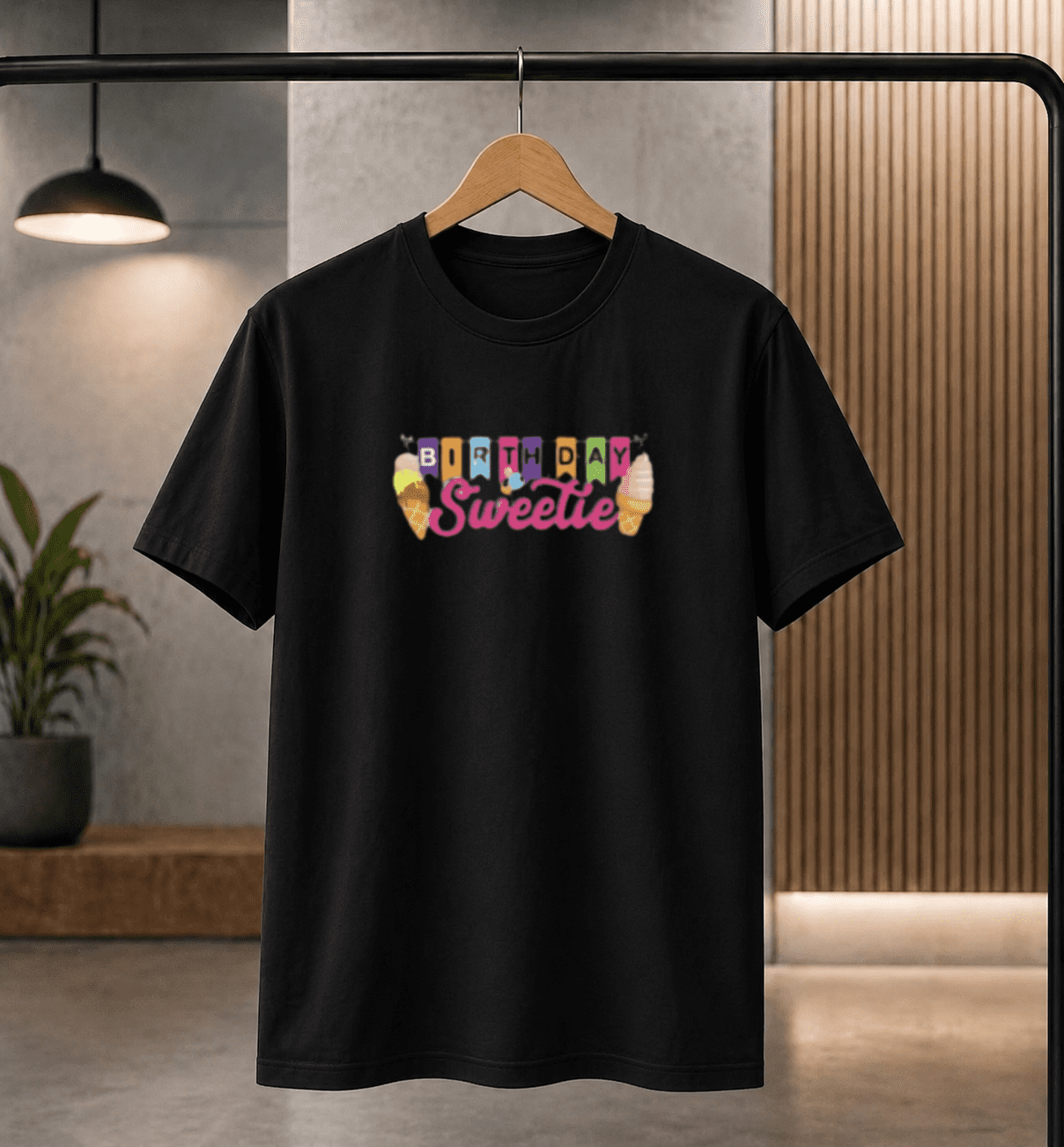 Birthday Sweetie Ice Cream Party T-shirt, for men & women, S-5XL ...