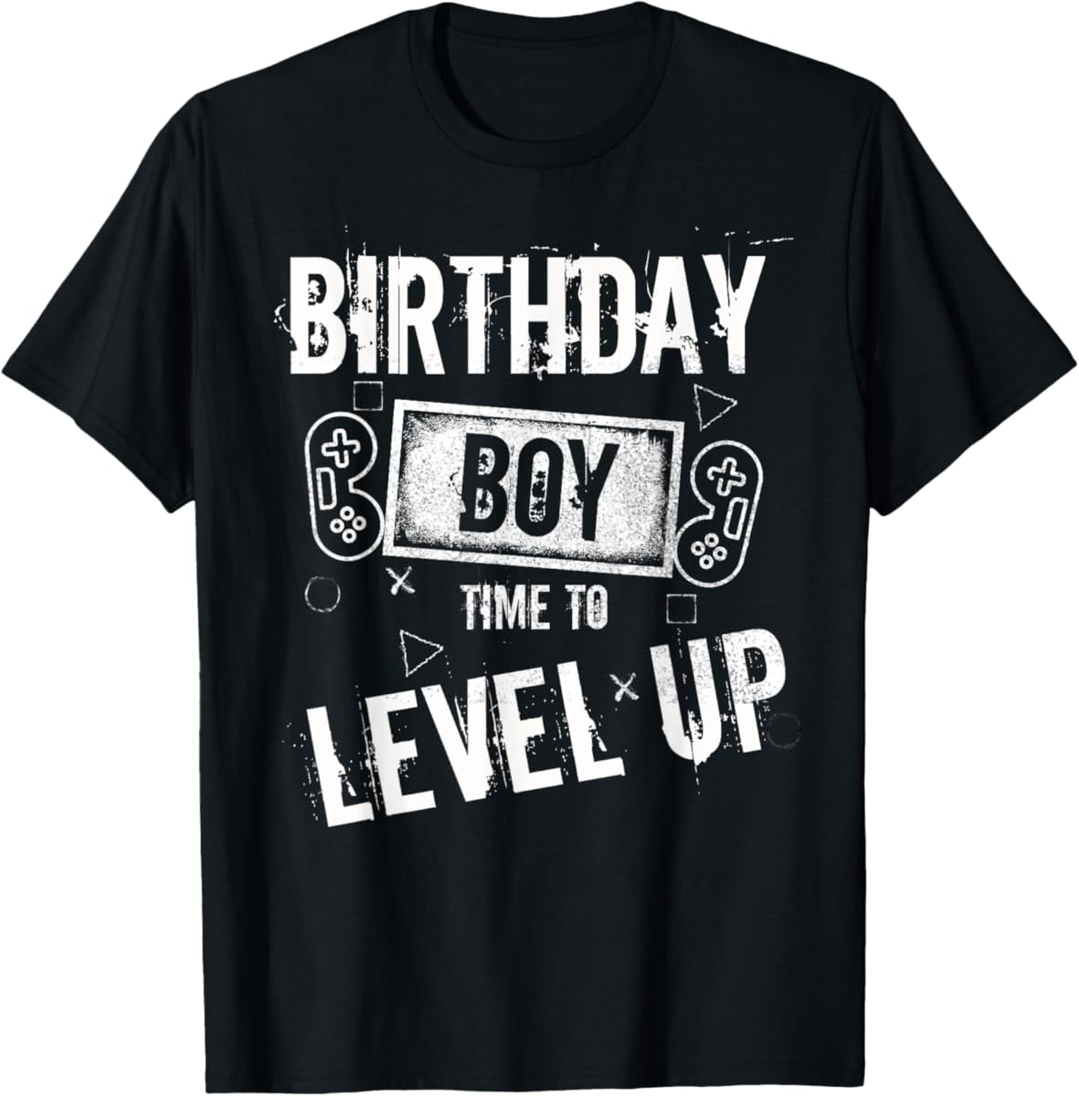 Birthday Time To Level Up Video Game Birthday Gamer Unisex Men Women T ...