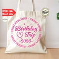 Birthday Trip Tote Bag Travel Party Bag - Walmart.com