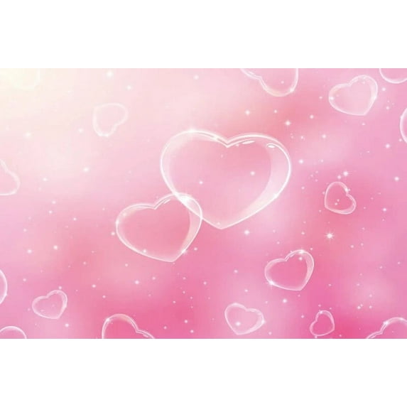 Birthday Wedding Scene Decor Sparkling Stars Love Heart Newborn ...