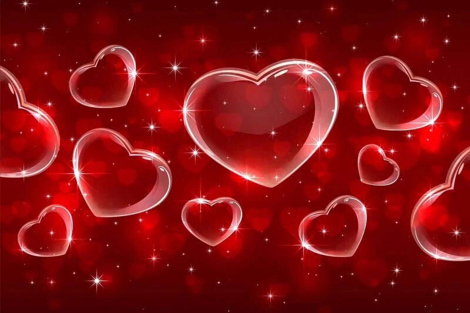 Birthday Wedding Scene Decor Sparkling Stars Love Heart Newborn ...