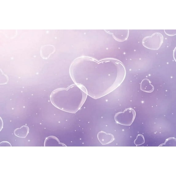 Birthday Wedding Scene Decor Sparkling Stars Love Heart Newborn ...