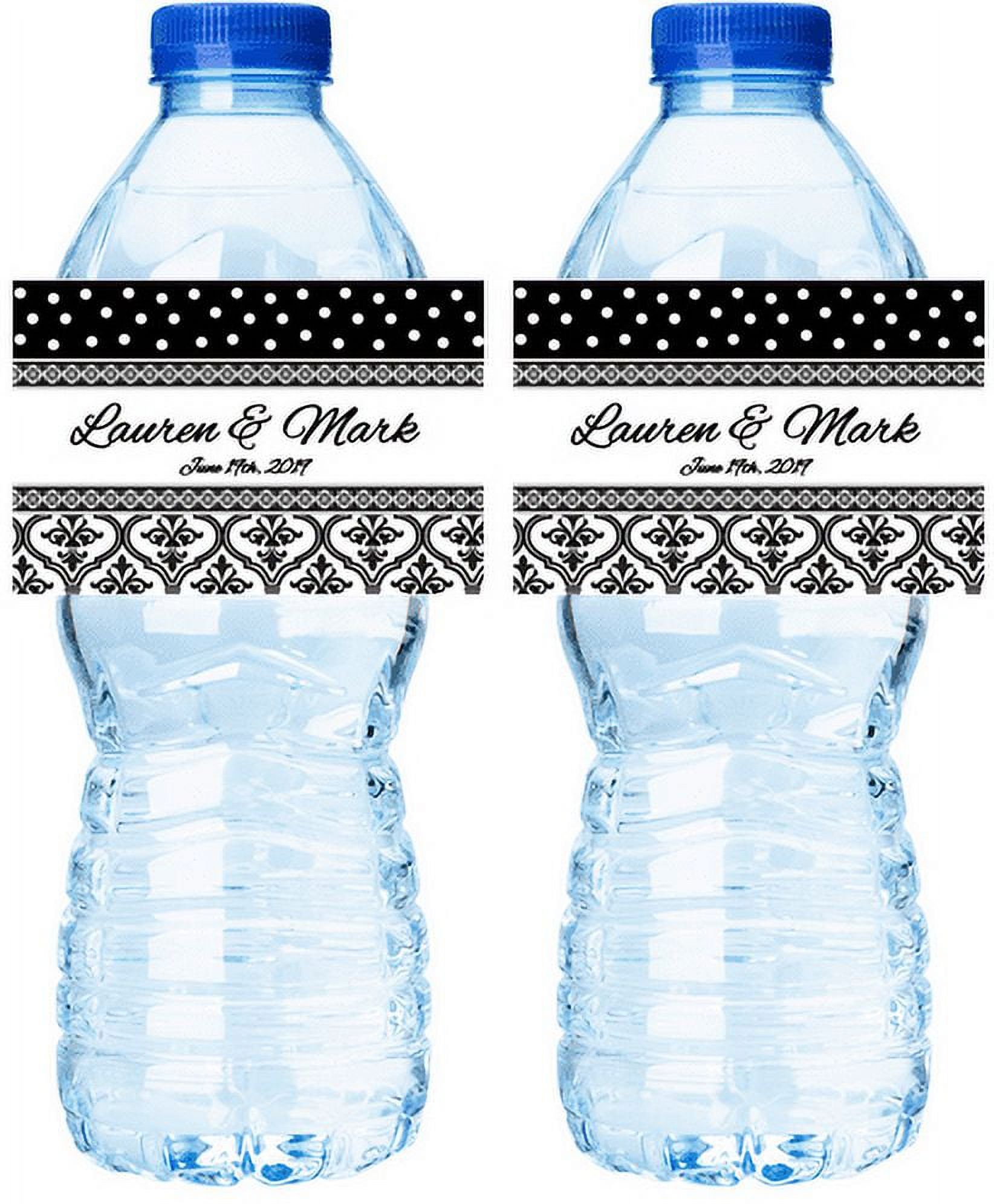 Birthday / Wedding Waterproof 15ct Water Bottle Labels/stickers ...