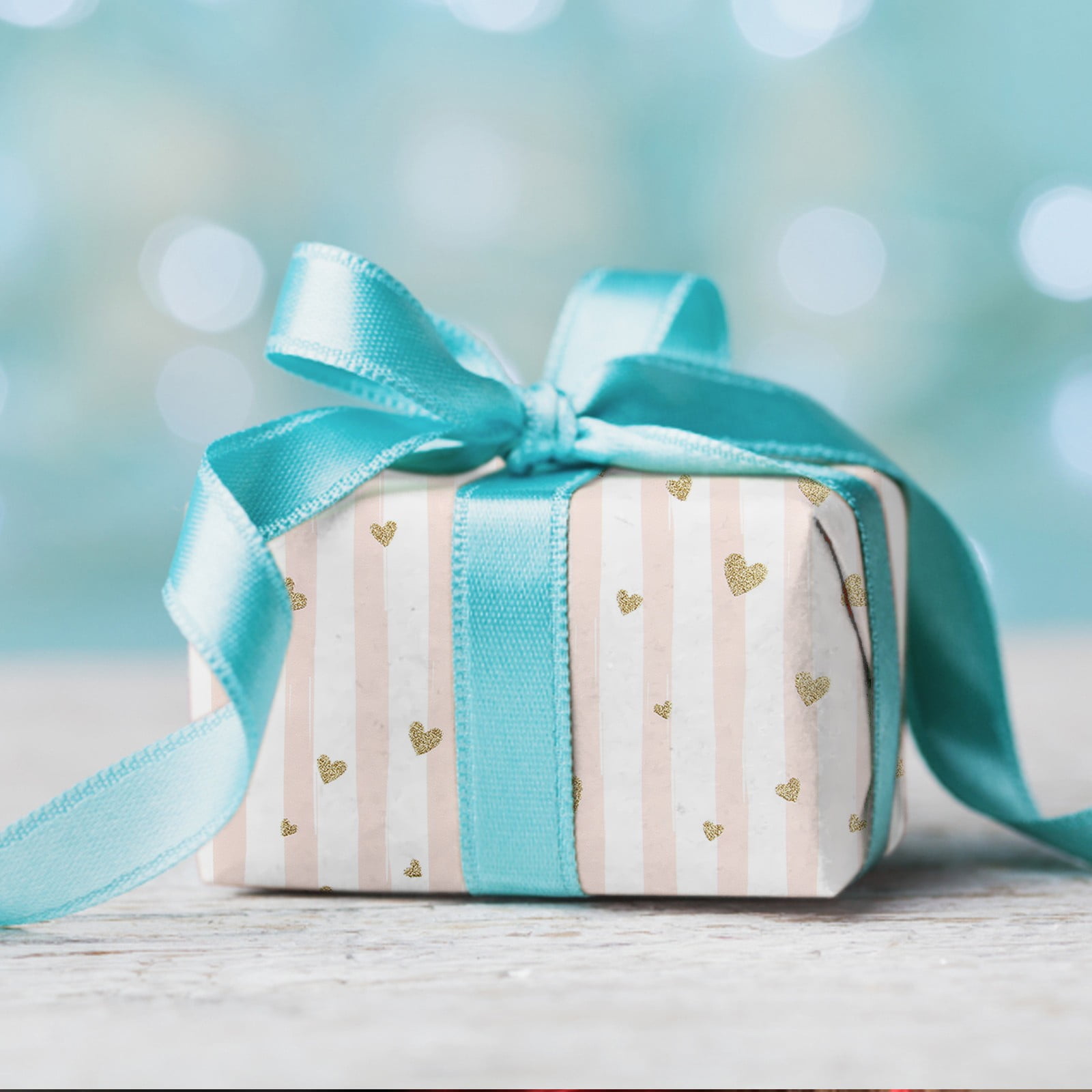 Birthday Wrapping Paper 2Pcs Valentine'S Day Wrapping Paper Roll-Pink ...