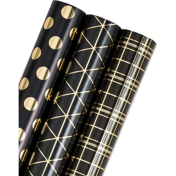 IYFFDFE-Graduation Wrapping Paper - Mini Roll - 4 Rolls - 17 Inch X 120 ...