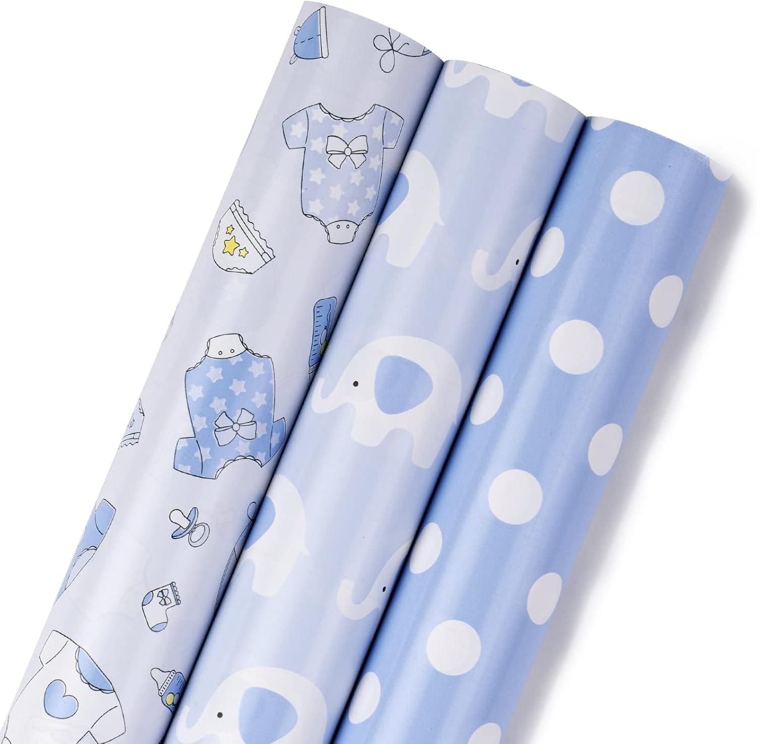 Birthday Wrapping Paper Roll - Mini Roll - 17 inch x 120 inch Per roll ...