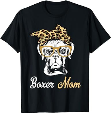 Birthday and Mother's day Gift-Boxer Mom T-Shirt - Walmart.com
