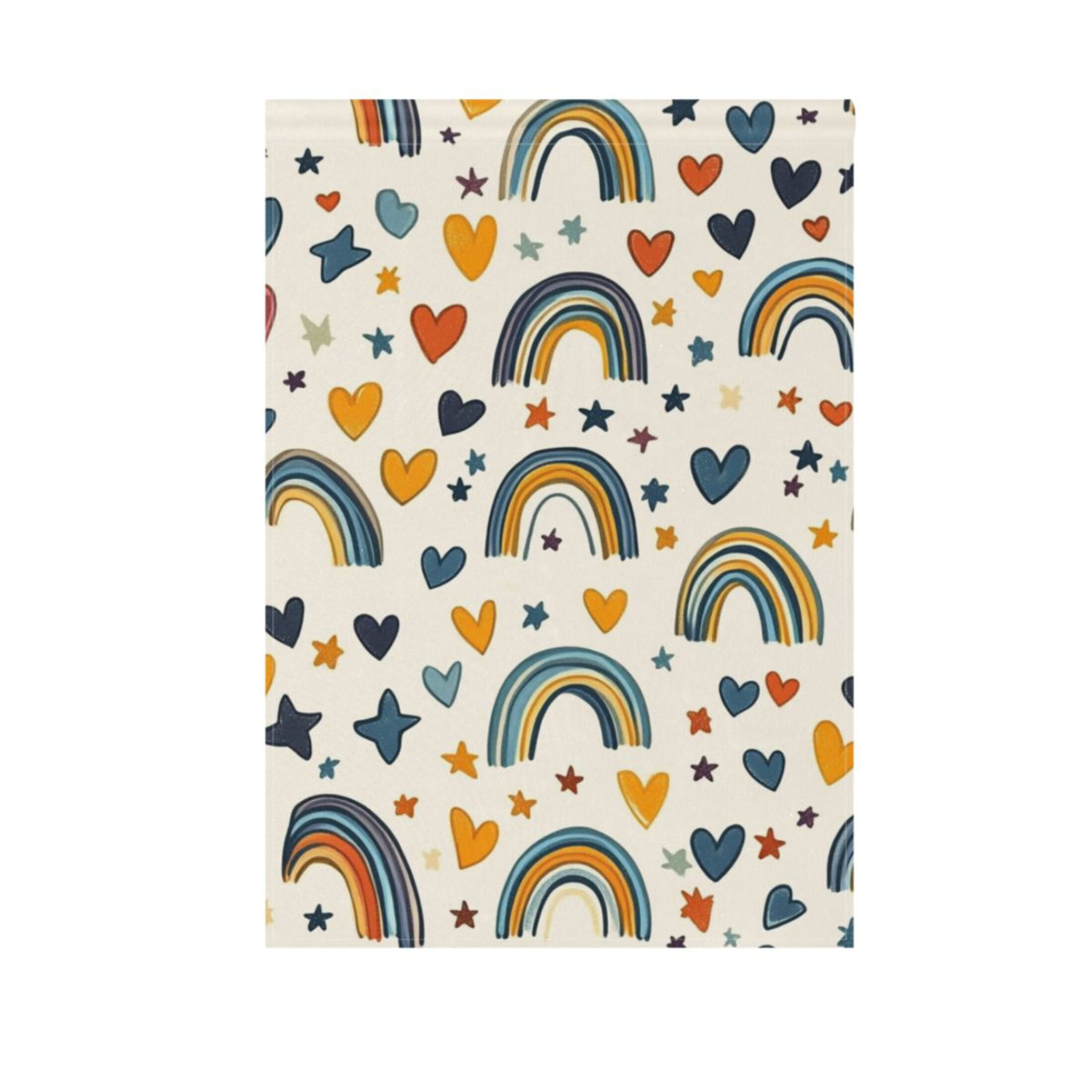 Birthday party garden flags, outdoor patio decoration flags with cute ...