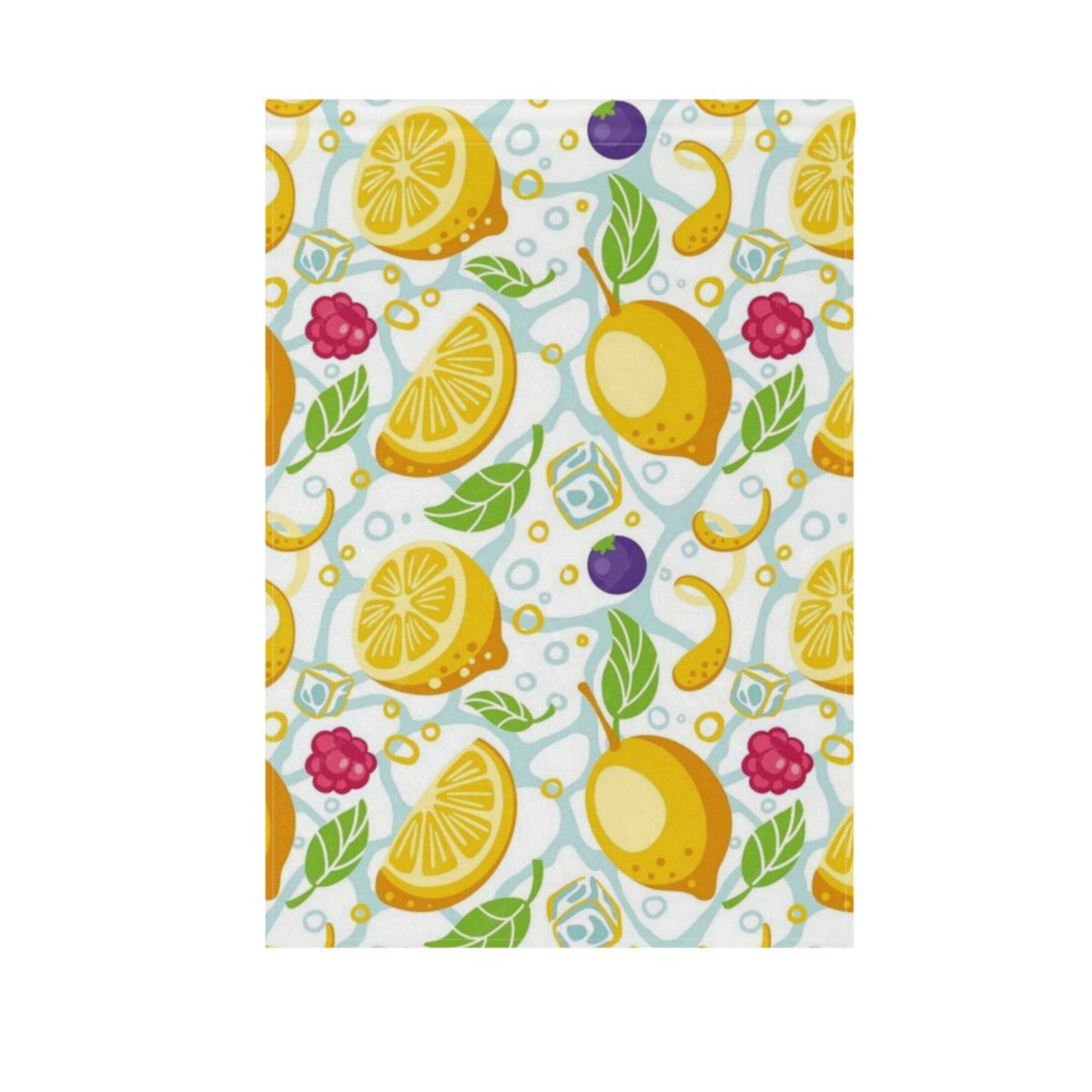 Birthday party garden flags, outdoor patio decoration flags with cute ...