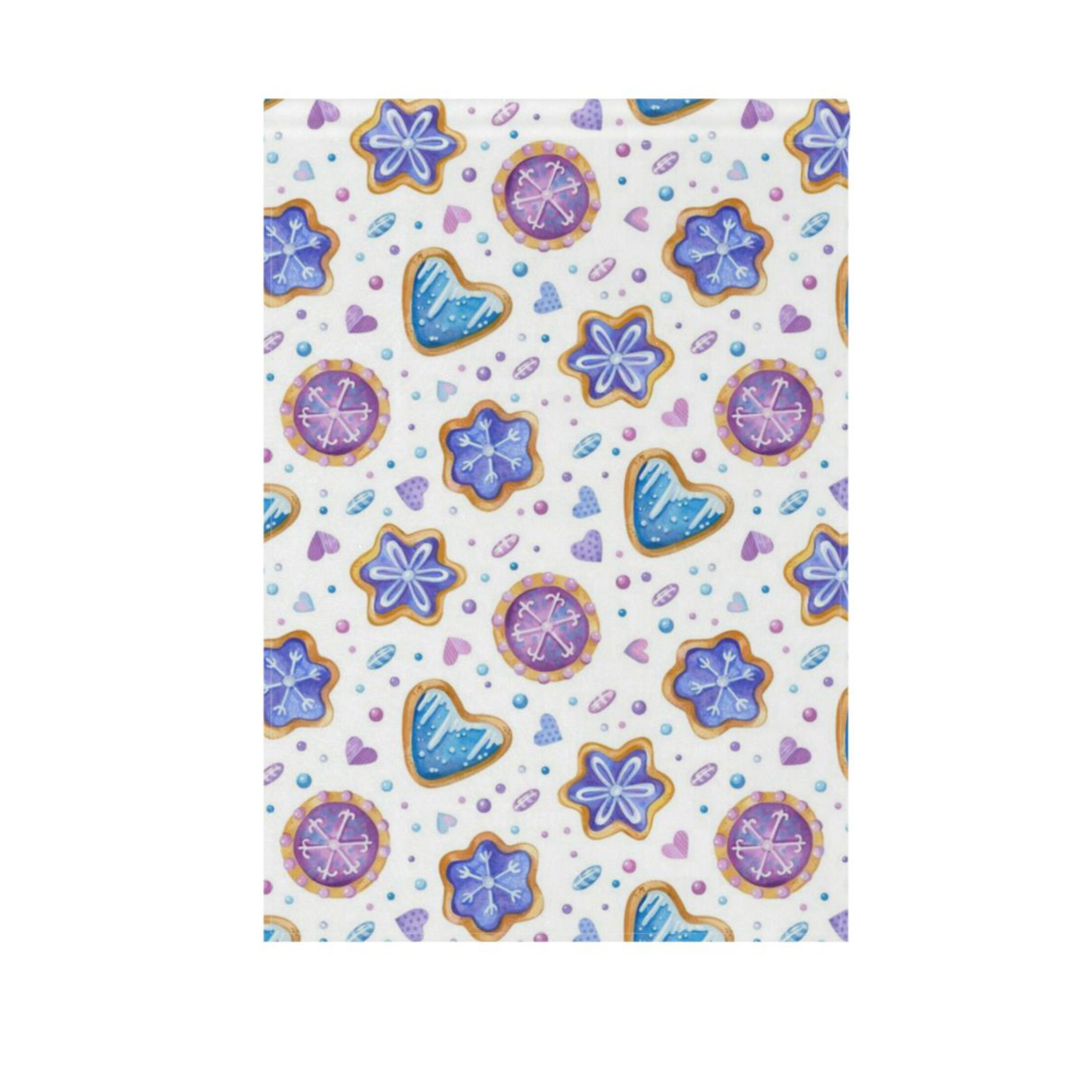 Birthday party garden flags, outdoor patio decoration flags with cute ...