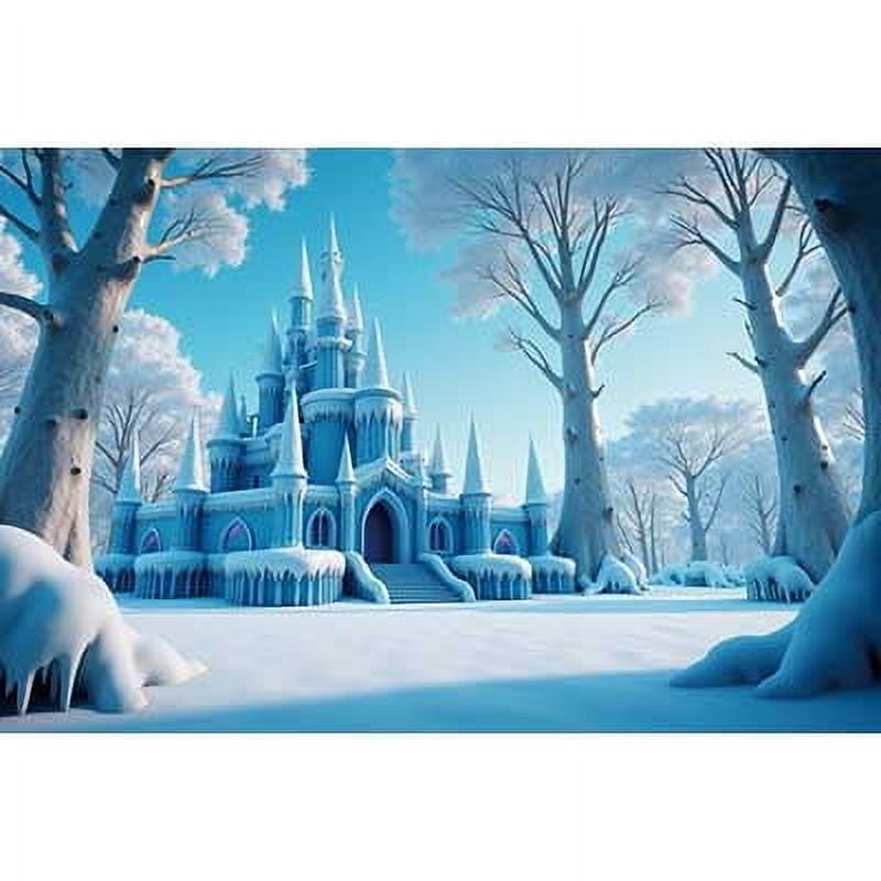 Birthday ss Castle ration Backdrop Childr Party Photoz Background ...