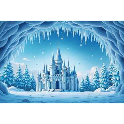 Birthday ss Castle ration Backdrop Childr Party Photoz Background ...