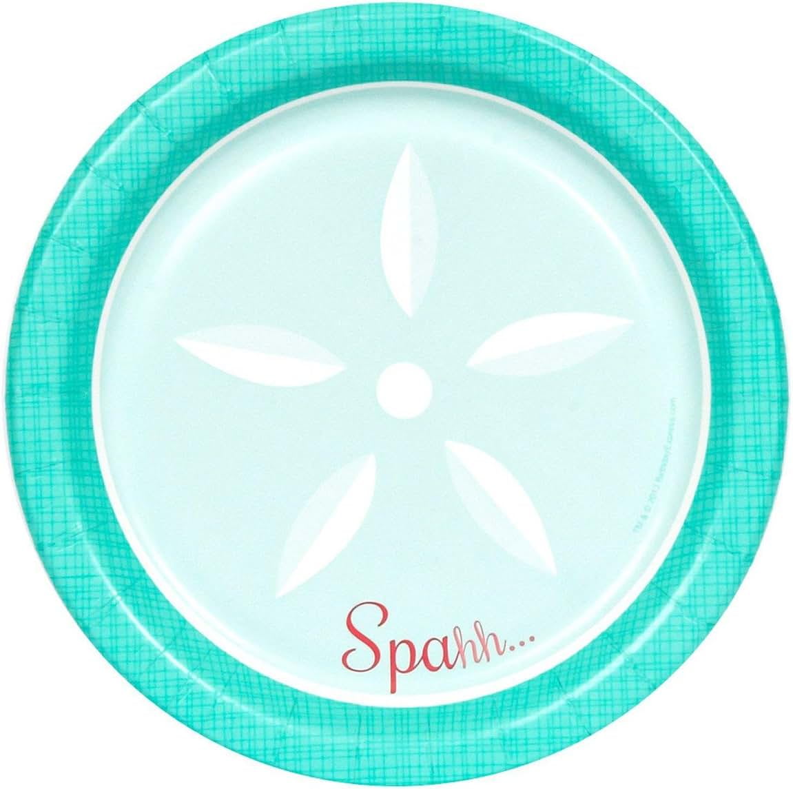 BirthdayExpress Little Spa Party Dessert Plates - Walmart.com
