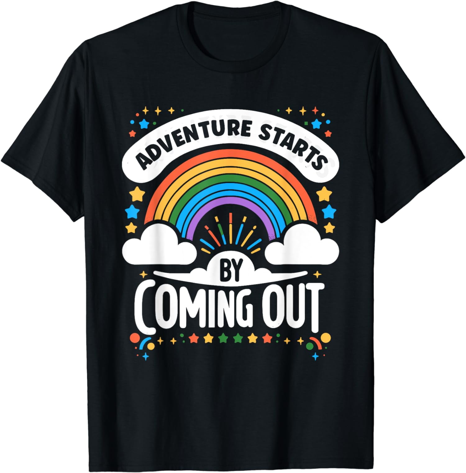 Birthgay coming Pride Flag Pride Month Equal Rights T-Shirt - Walmart.com