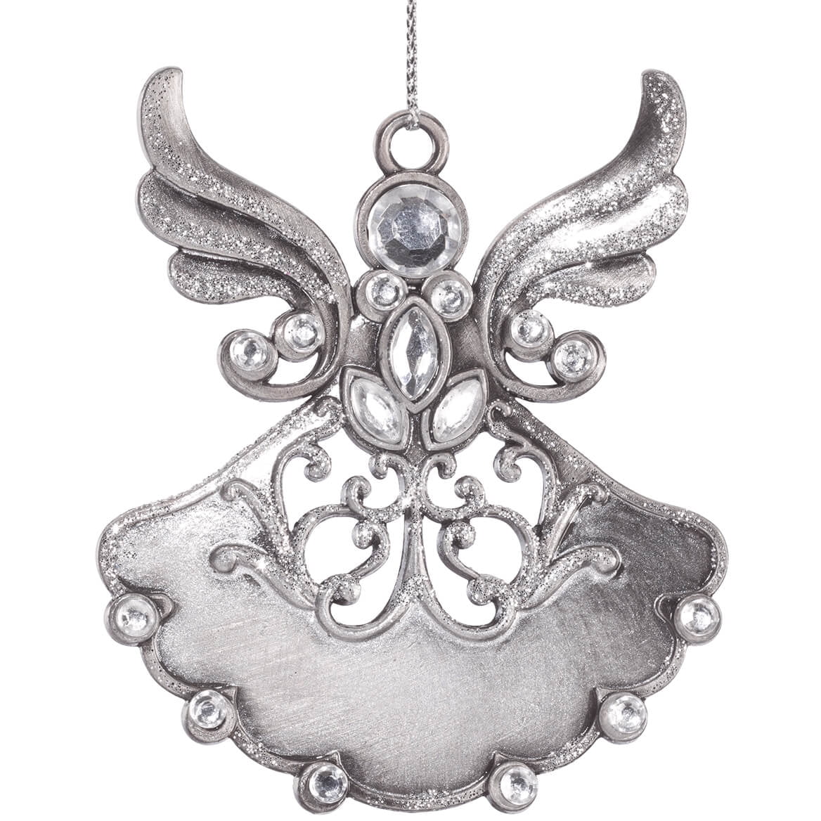 Birthstone Angel Ornament, 100% Pewter, Includes Silver Hanging Cord ...