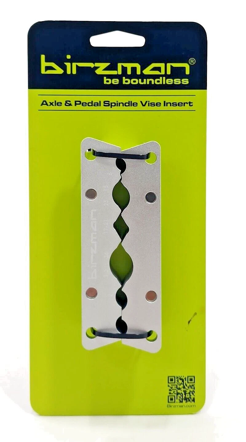 Birzman Bike Tools CNC Axle & Pedal Spindle Vise Insert Bicycle Repair ...